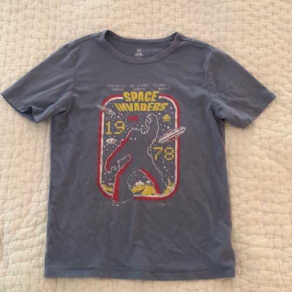 GAP | Shirts & Tops | Vintage Look Gap Kids Space Invaders Tee | Poshmark